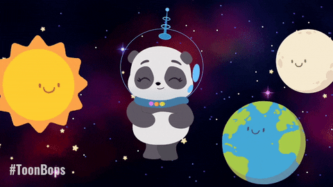 Space Panda GIFs - Get the best GIF on GIPHY