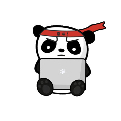Working At Work Sticker by The Cheeky Panda for iOS & Android | GIPHY
