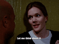 Let-me-think-about-it GIFs - Get the best GIF on GIPHY
