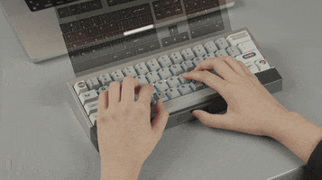 Typing On Keyboard Gif