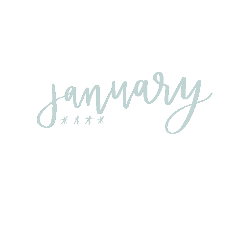 Month January Sticker for iOS & Android | GIPHY