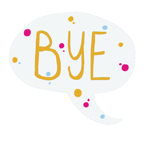Word Goodbye Sticker for iOS & Android | GIPHY