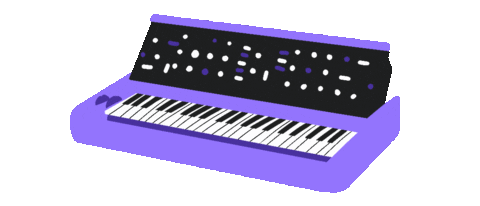 Piano Keyboard Gif