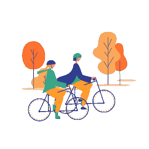 Bicycling Fall Season Sticker by Transport for London for iOS & Android ...
