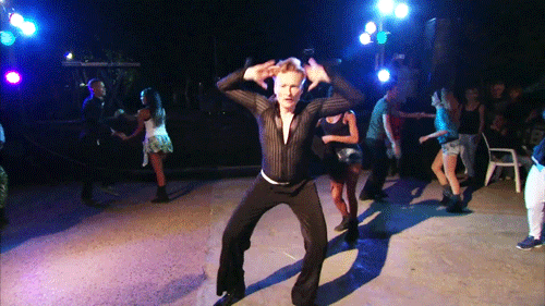 New trending GIF tagged dancing conan obrien conan… | Trending Gifs