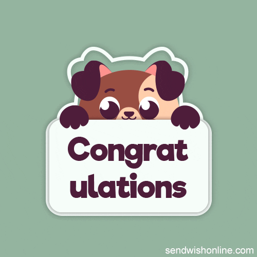 Congratulation GIFs on GIPHY - Be Animated