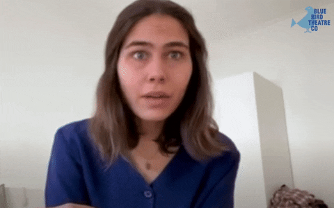 Happy Gasp GIF by Bluebird Theatre Company - Find & Share on GIPHY