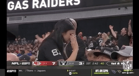 High Five Las Vegas Raiders GIF by NFL - Find & Share on GIPHY