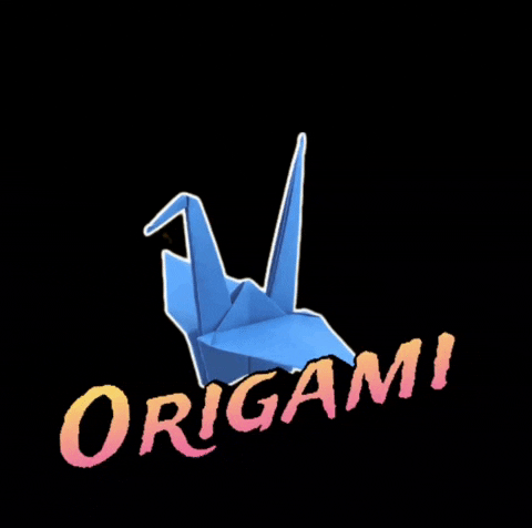 Origami GIF - Find & Share on GIPHY