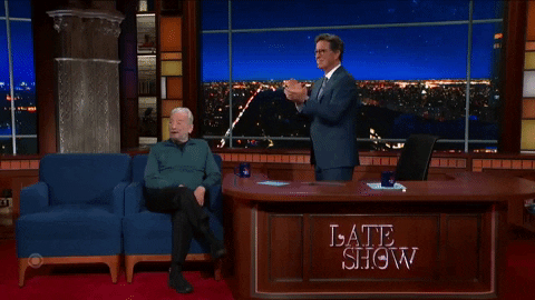 Stephen Colbert Clap GIF by The Late Show With Stephen Colbert - Find ...