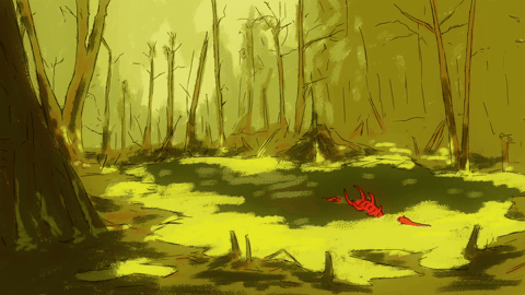 Animated Forest Background Gif