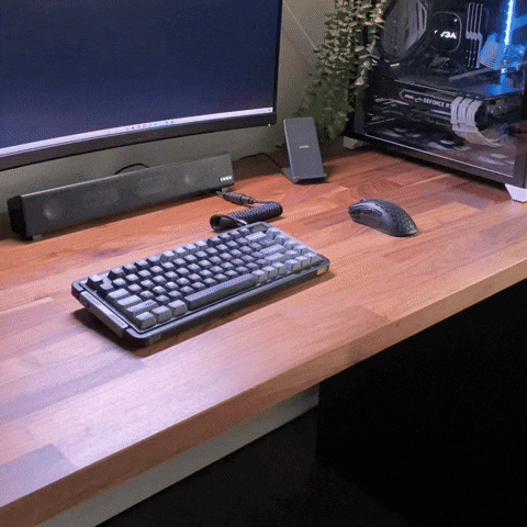 Computer-monitor-keyboard-mouse-setup GIFs - Get the best GIF on GIPHY