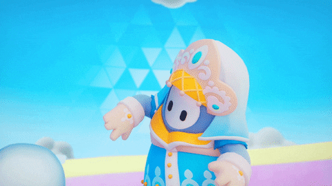 Happy Video Game GIF by Fall Guys - Find & Share on GIPHY