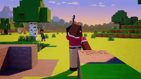 Confused Video Games GIF by Minecraft - Find & Share on GIPHY