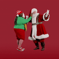 Sad Santa Gif