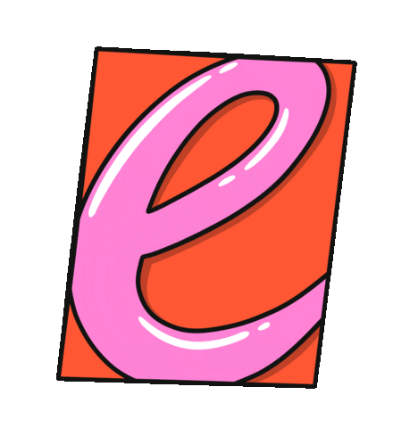 Lettering Cut Out Sticker by Nora Fikse for iOS & Android | GIPHY