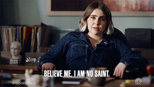 Im-no-saint GIFs - Get the best GIF on GIPHY