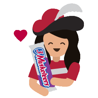 3 Musketeers Sticker for iOS & Android | GIPHY