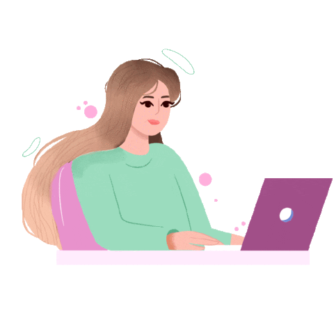 Working Sticker by Nutricionista Andrea Esparza for iOS & Android | GIPHY