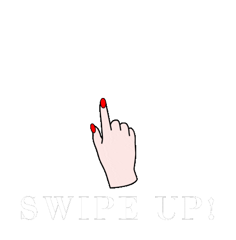 Hand Swipe Up Sticker by NicheBeauty for iOS & Android | GIPHY
