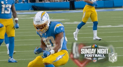 Los Angeles Chargers Football GIF by NFL - Find & Share on GIPHY