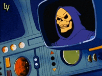 Skeletor Rave Gif