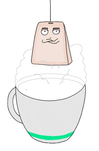 Tea Steam Sticker by 48Ireland for iOS & Android | GIPHY