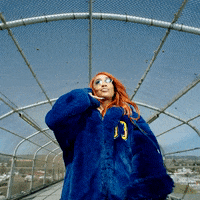 Macklemore Fur Coat Gif