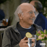 Larry David Pretty Good Gif