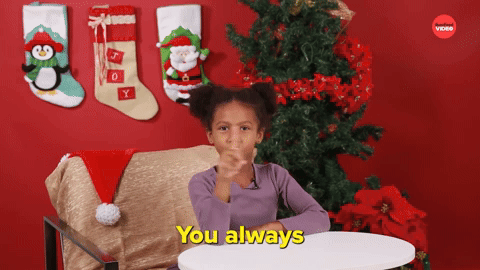 Kids Opening Christmas Presents Gif