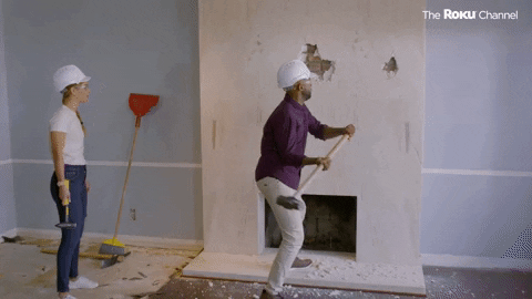 Murder House Flip GIF by The Roku Channel - Find & Share on GIPHY