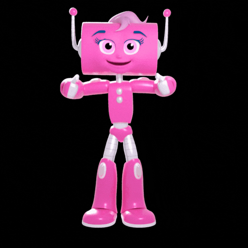 Rose the Pink Bot GIFs on GIPHY - Be Animated