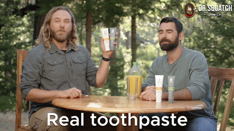 Real Toothpaste For Men GIFs - Get the best GIF on GIPHY