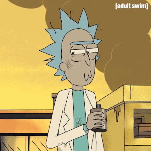Season 1 Drinking GIF by Rick and Morty - Find & Share on GIPHY