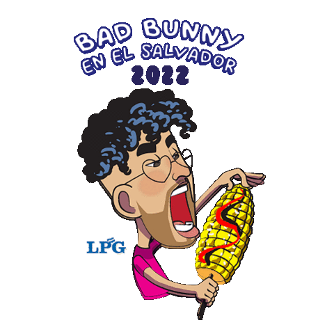 Elote Loco Cartoon