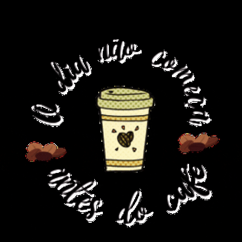 Cup Of Coffee GIF by Amanda Batista - Find & Share on GIPHY