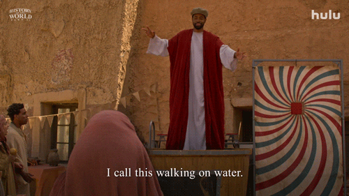 Walk-on-water GIFs - Get the best GIF on GIPHY