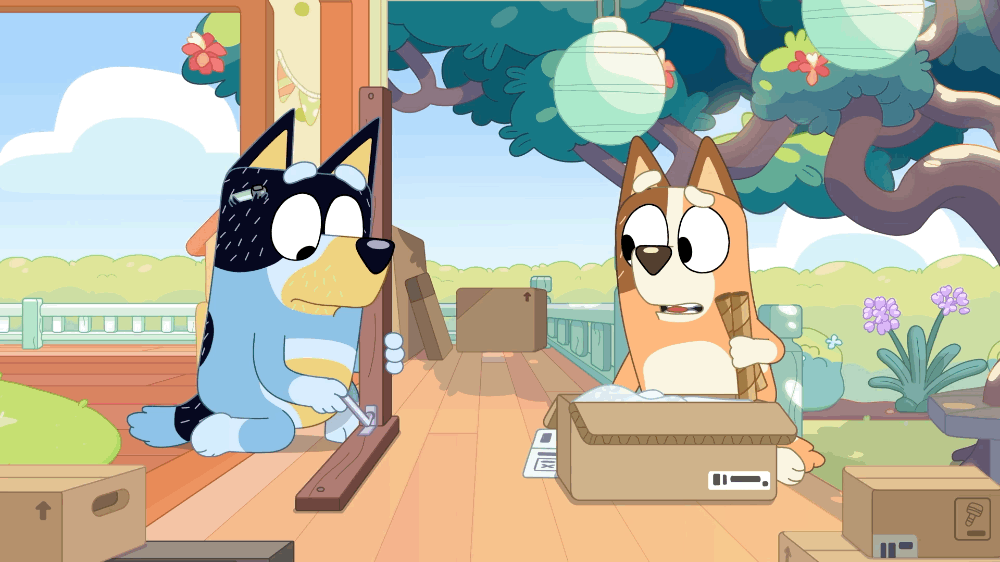 Flatpack GIF by Bluey - Find & Share on GIPHY