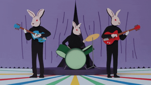 Rabbit Band GIFs - Get the best GIF on GIPHY