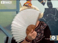 Hand Fan Gif