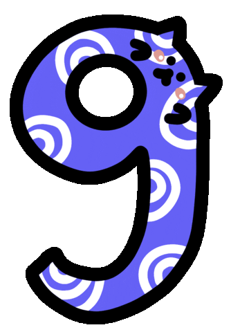 Number Sticker by Playbear520_TW for iOS & Android | GIPHY