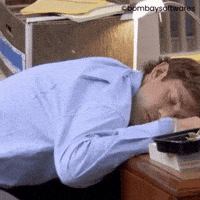 Falling Asleep At Computer Gif