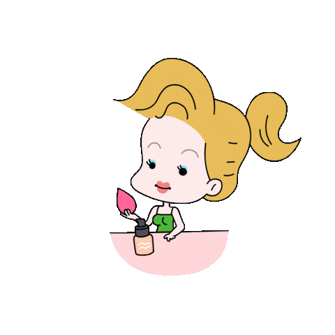 Beauty Makeup Sticker by BuzzFeed Animation for iOS & Android | GIPHY