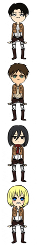 Armin Arlert Salute Gif