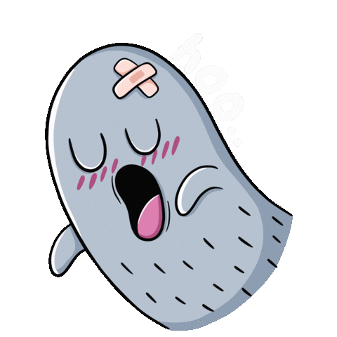 Boo Sleepy Stickers - Find & Share on GIPHY