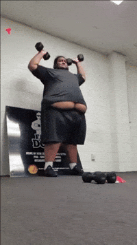 Fat People Exercising Gif