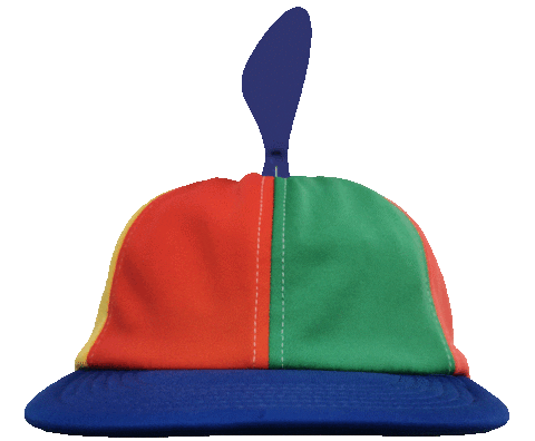 Hat Propeller Sticker by NPIRE for iOS & Android | GIPHY