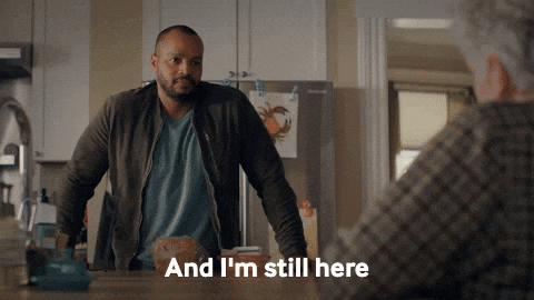 Im Still Here GIFs - Get the best GIF on GIPHY
