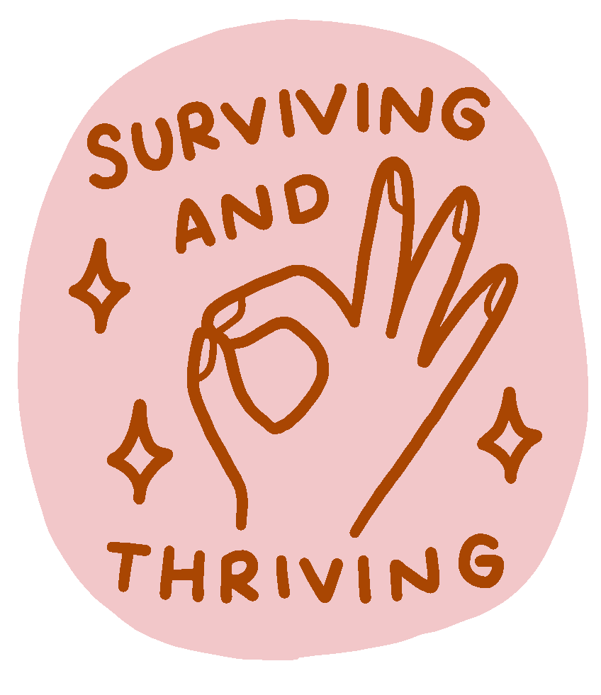 Hand Thriving Sticker by The Insecure Girls' Club for iOS & Android | GIPHY