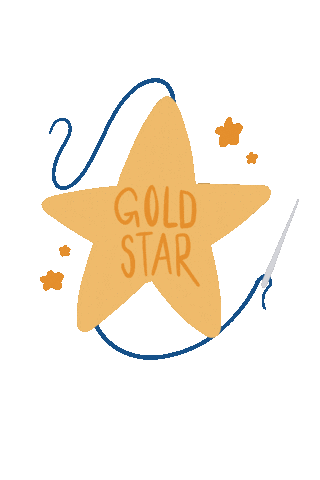 Gold Star Diy Sticker for iOS & Android | GIPHY